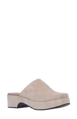 L'AMOUR DES PIEDS Galana Platform Mule - Taupe