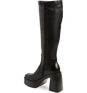 AZALEA WANG Nashla Knee High Platform Boots