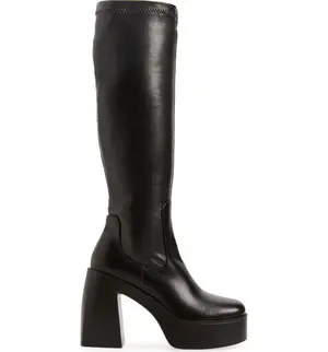 AZALEA WANG Nashla Knee High Platform Boots