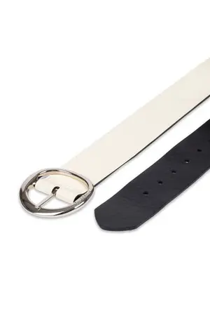 Sam Edelman Reversible Belt - Bone/black