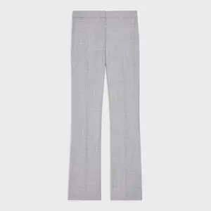 Theory Slim-straight Pant In Mélange Wool Flannel