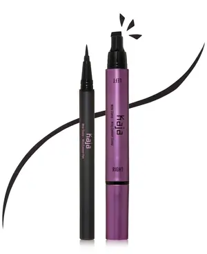 KAJA Wink Stamp Original Waterproof Wing Eyeliner Stamp & Pen - Ink Black