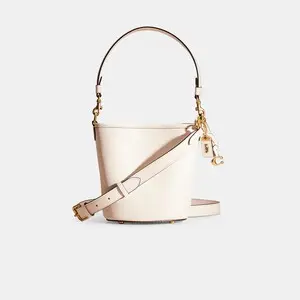 COACH Dakota Bucket Bag 16 - Brass/chalk