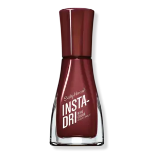 SALLY HANSEN Insta-dri Nail Polish Cinna Snap (brown Red)