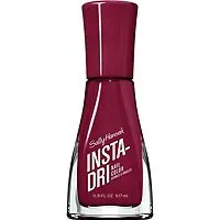 SALLY HANSEN Insta-dri Nail Polish Just In Wine (deep Merlot Red)