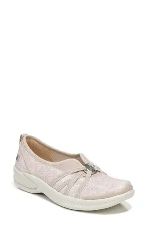 LIFESTRIDE Bzees Niche Slip-on Shoe - Beige Batik Print