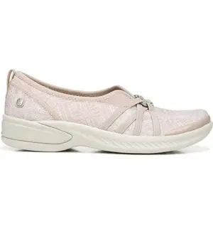 LIFESTRIDE Bzees Niche Slip-on Shoe - Beige Batik Print