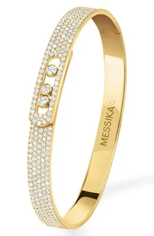Messika Messika Move Noa Pavé Diamond Bracelet Yellow Gold