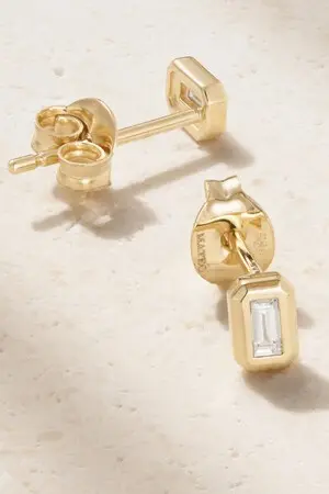 Mateo 14-karat Diamond Earrings