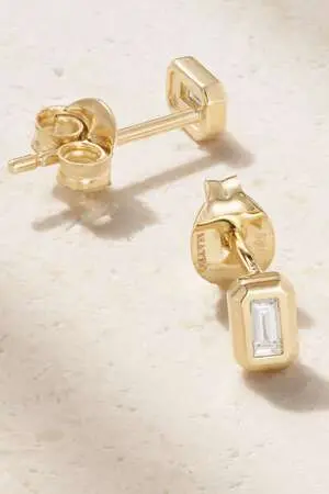 Mateo 14-karat Diamond Earrings