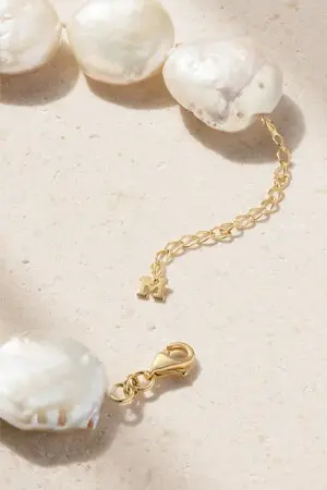 Mateo 14-karat Gold Pearl Bracelet