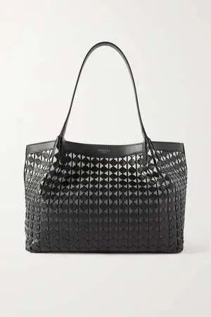 SERAPIAN Secret Small Woven Leather Tote
