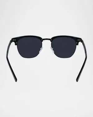 FERRAGAMO Timeless Acetate-metal Sunglasses - Black