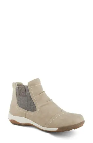 SPRING STEP SHOES Atella Water-resistant Bootie - Stone