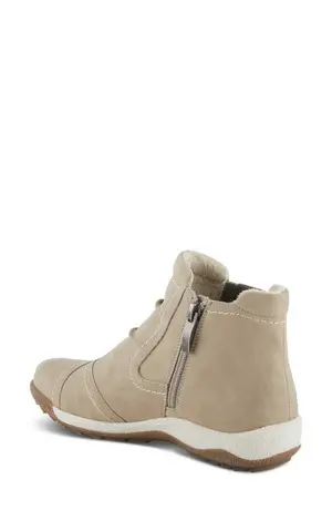 SPRING STEP SHOES Atella Water-resistant Bootie - Stone