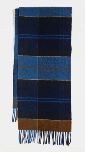 Barbour Inverness Tartan Scarf - Midnight