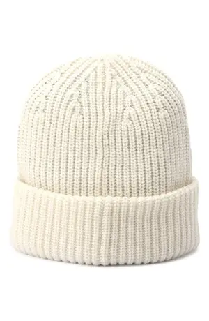 ALLSAINTS Travelling Rib Knit Wool Blend Beanie