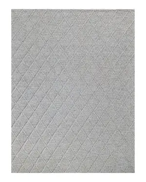 EXQUISITE RUGS Brentwood 4715 Area Rug, 6' X 9 - Silver