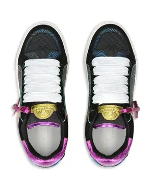 Kurt Geiger Southbank Tag Platform Sneakers - Black