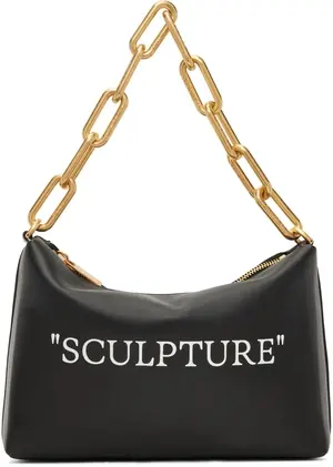 Off-White Off-White Black Block Shoulder Bag Black White