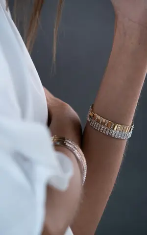 SAVOLINNA Be Spiked Tennis Bracelet
