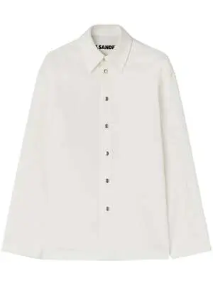 JIL SANDER Logo-embossed Cotton Shirt