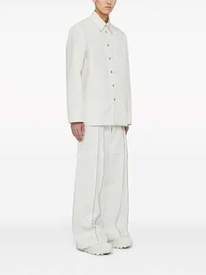 JIL SANDER Logo-embossed Cotton Shirt