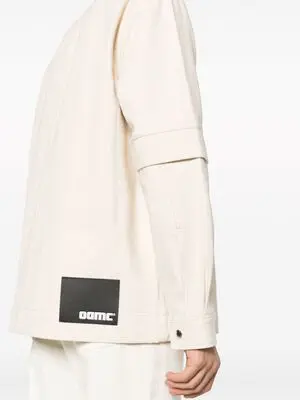 OAMC Short-sleeve Overlay Cotton Shirt Jacket