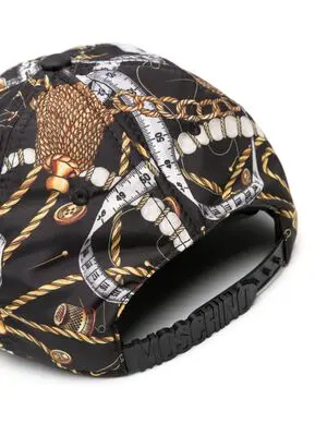 Moschino Barocco-print Baseball Cap