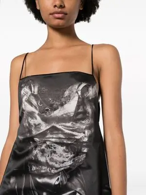 Y/project Compact Print Minidress