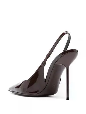 Paris Texas Lidia 115mm Leather Pumps - Brown