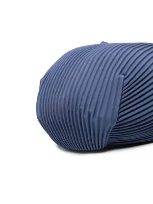 Issey Miyake Pleated Flat-peak Cap - Blue
