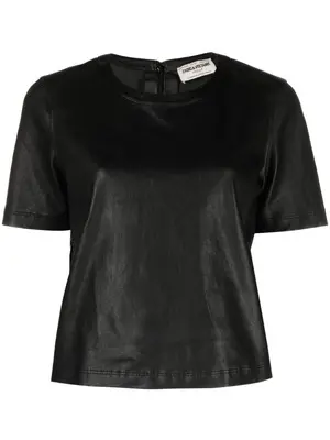 Zadig&Voltaire Tas Leather T-shirt