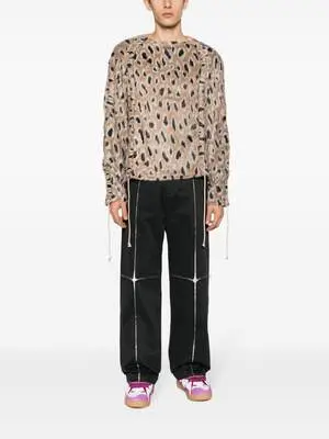 BLUEMARBLE Leopard-print Jumper