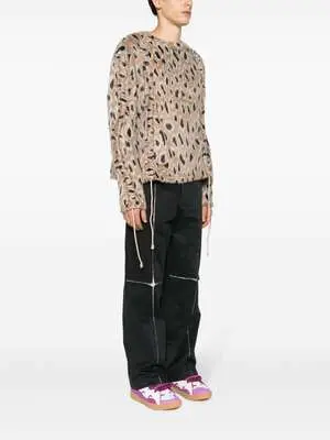 BLUEMARBLE Leopard-print Jumper