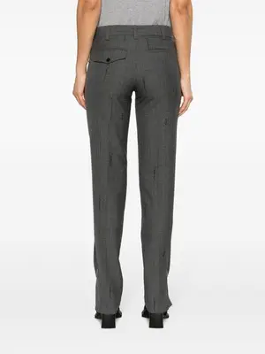Zadig&Voltaire Prune Striped Trousers - Grey