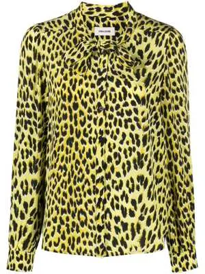 Zadig&voltaire Animal Print Shirts For Women