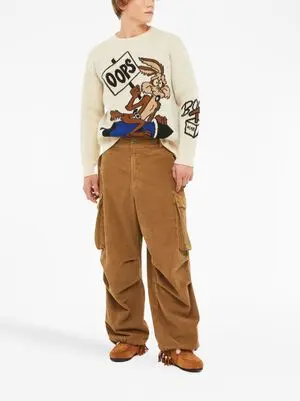 Alanui Velvet Corduroy Cargo Pants