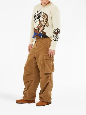Alanui Velvet Corduroy Cargo Pants