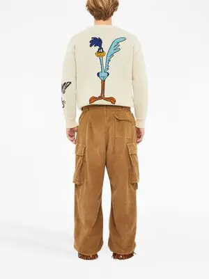 Alanui Velvet Corduroy Cargo Pants