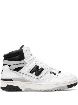 NEW BALANCE 650 High-top Sneakers - White