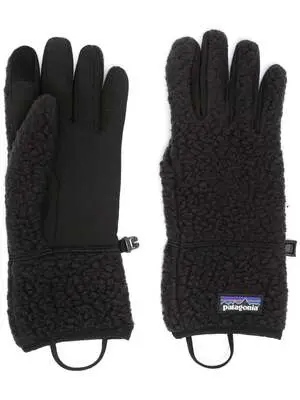 Patagonia Logo-patch Fleece Gloves