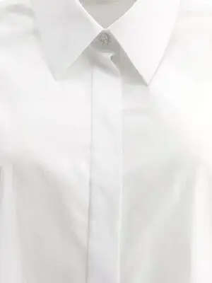Alexander McQueen Point-collar Cotton Shirt
