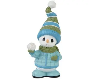PRECIOUS MOMENTS Snow Much Fun Mini Figurine - One-color