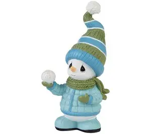 PRECIOUS MOMENTS Snow Much Fun Mini Figurine