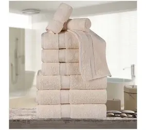 Plush Absorbent Cotton Bath Towels