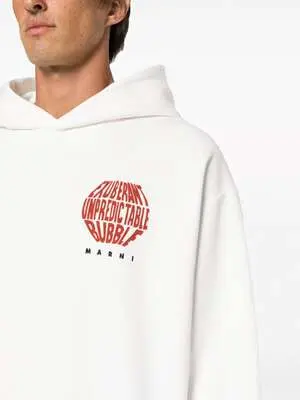 Marni Graphic-print Cotton Hoodie