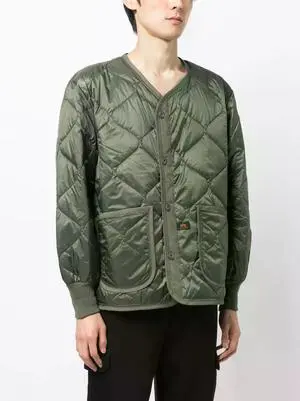 Alpha Industries Logo-patch Quilted Jacket