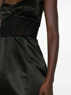 Dolce & Gabbana Panelled Corset Dress