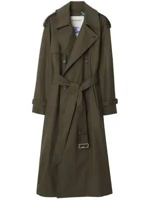 Burberry Castleford Double-breasted Trench Coat - Brown